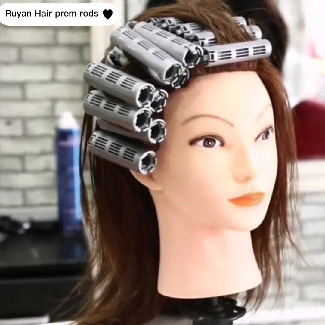 Hot 20pcs/box Korean Hair Perm Rods Fluffy Perming Rod Hair Root Roller ...