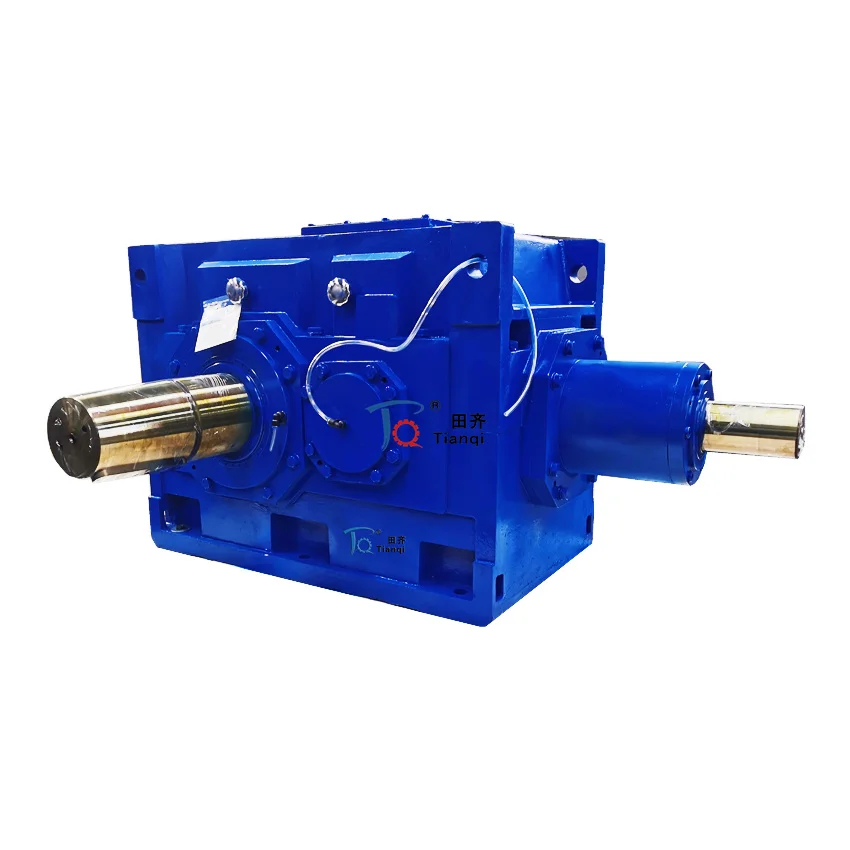 HB Series Bevel Helical Worm Gearbox Right Angle Shaft Gear Box Reducer ...