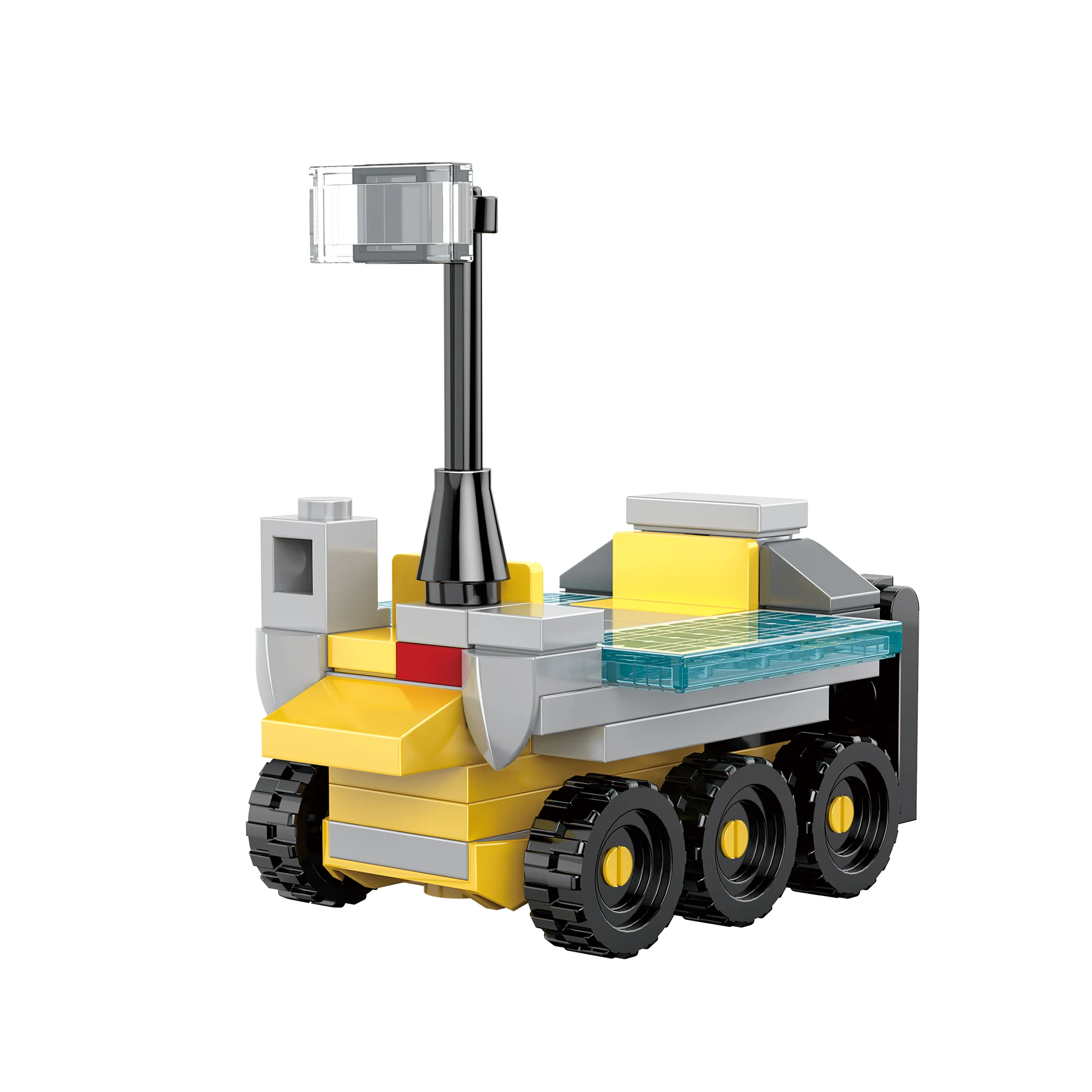 Cogo Kids Educational Assemble 8 In 2 Mini Space Plane Series Bricks ...