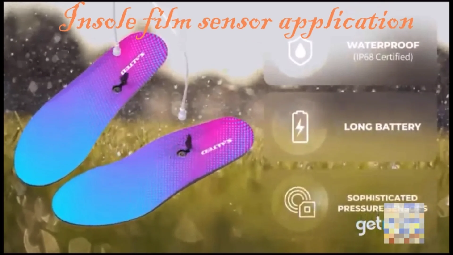 Factory Production Of Flexible Pressure Smart Insoles Fsr - Buy Thin ...