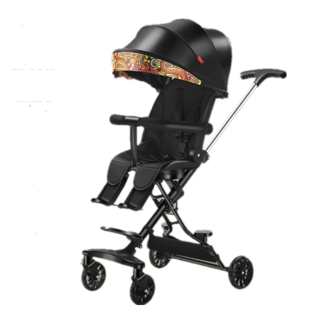 Luxury Folding Stroller Plastic Cradle Cradle Function Baby Travel ...