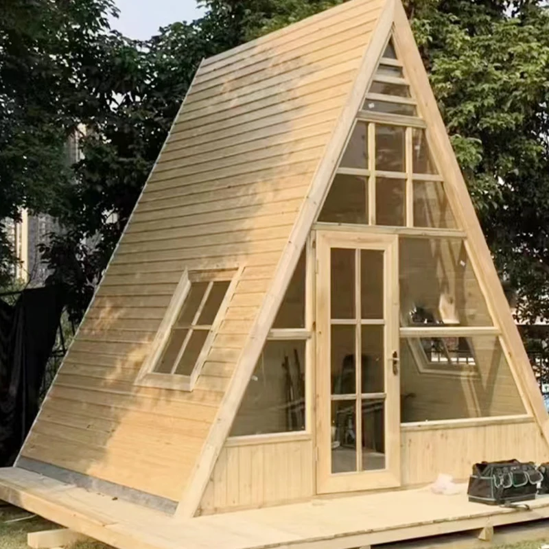 Luxury Modern Prefabricated Triangular House Triangle Hotel Room with ...