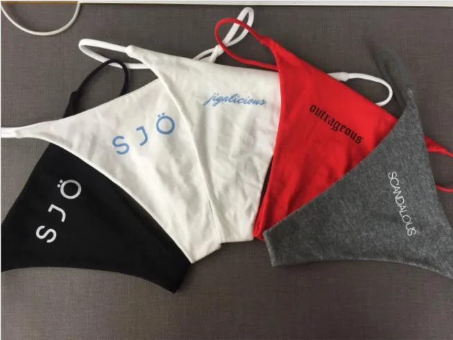 Shop Custom Logo Wholesales Double Layer Sexy Thong