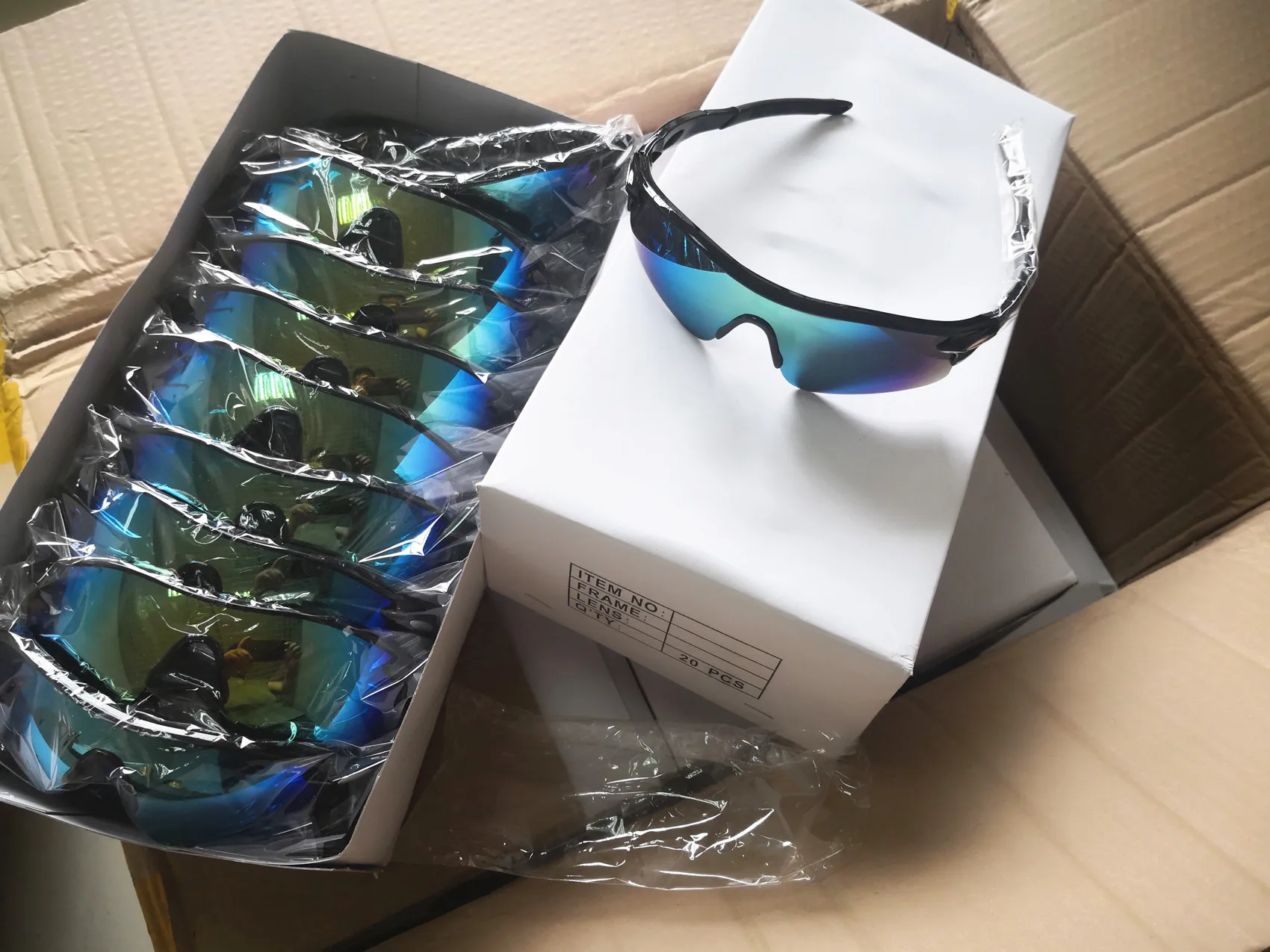 New Custom Logo Uv400 Ultraviolet-proof Bicycle Cycling Glasses Outdoor ...