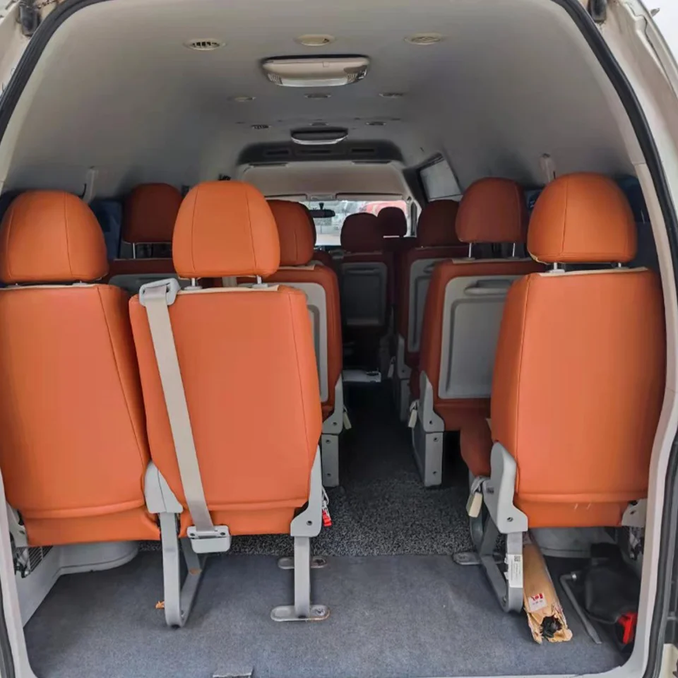 Jinbei Hiace Van 14 Seater Left-hand Drive Light China Coach Mini Bus ...