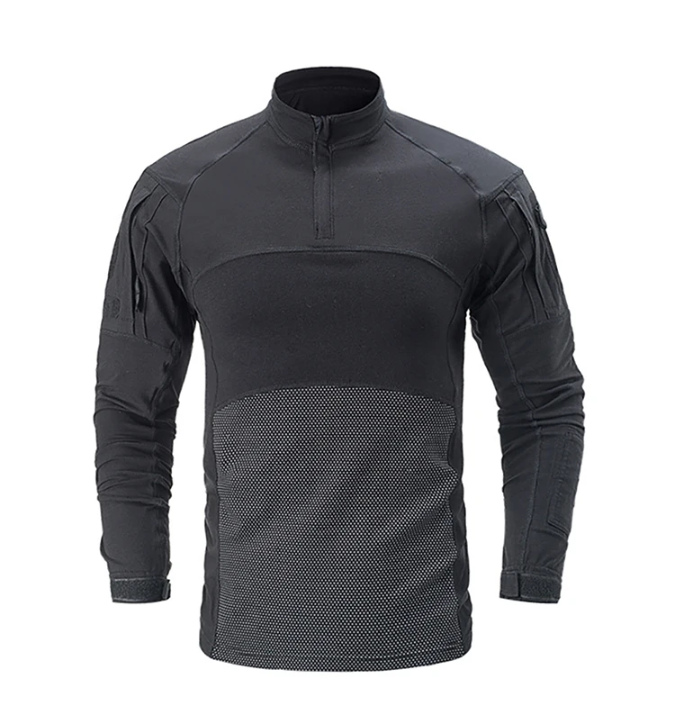 Acs Tactical Uniform Black Camouflage Hunting Field Top Quick Dry ...