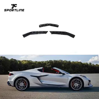 Carbon Fiber Z06 Front Bumper Splitter Lip Chin Spoiler For Chevrolet ...