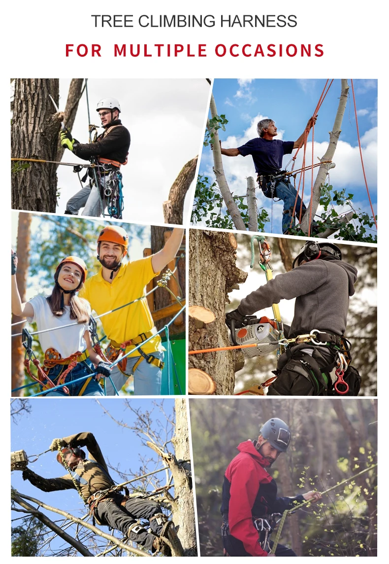 NTR Fall Arrest Garden Climbing Tree Arborist Safety Harness