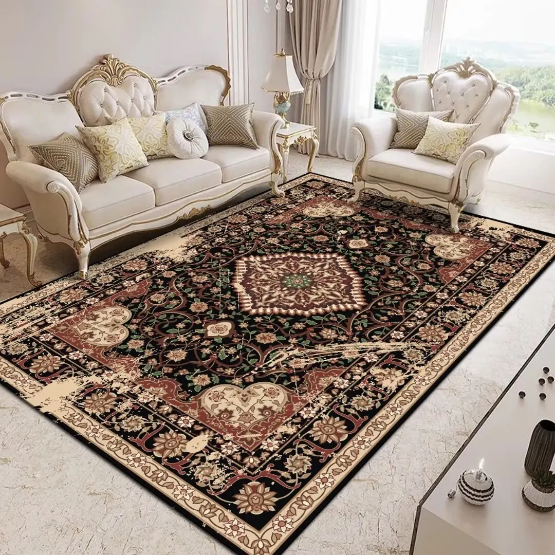 Crystal Velvet 3d Living Room Carpets Tailorable Household Area Rugs ...
