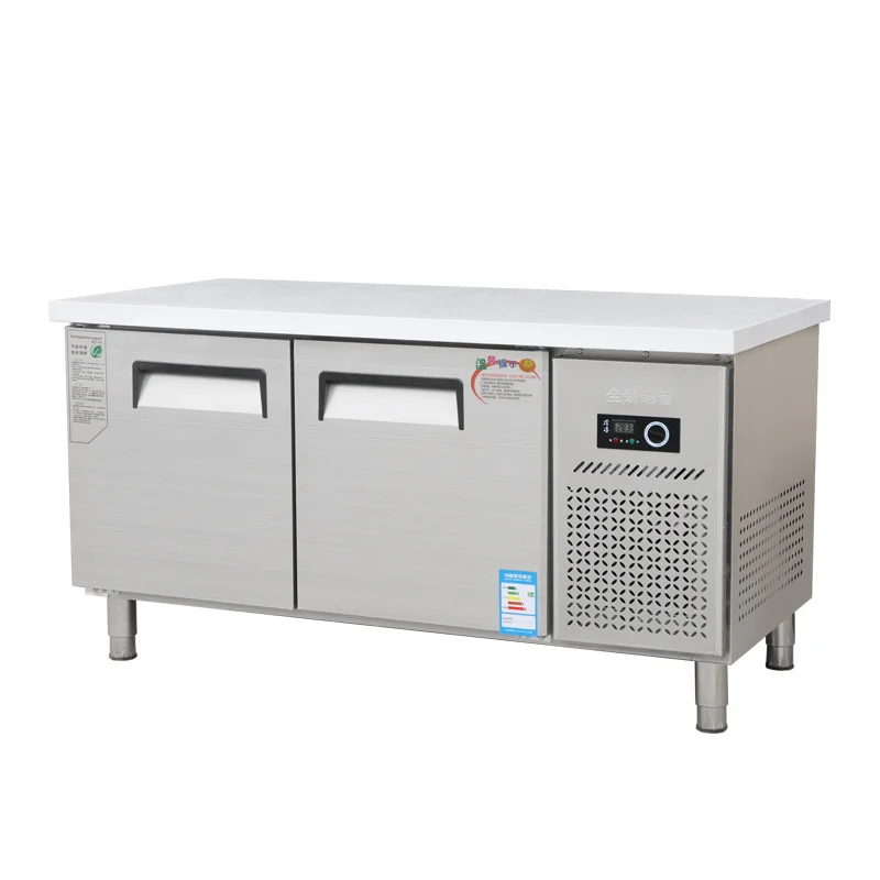 Commercial Hotel Restaurant Kitchen Undercounter Refrigerator Freezer ...