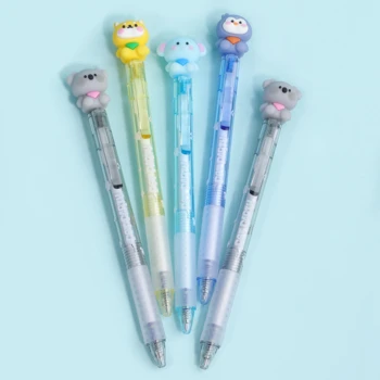Cute Korean School Student Kids Creative Animal Bear Cheese Erasable ...