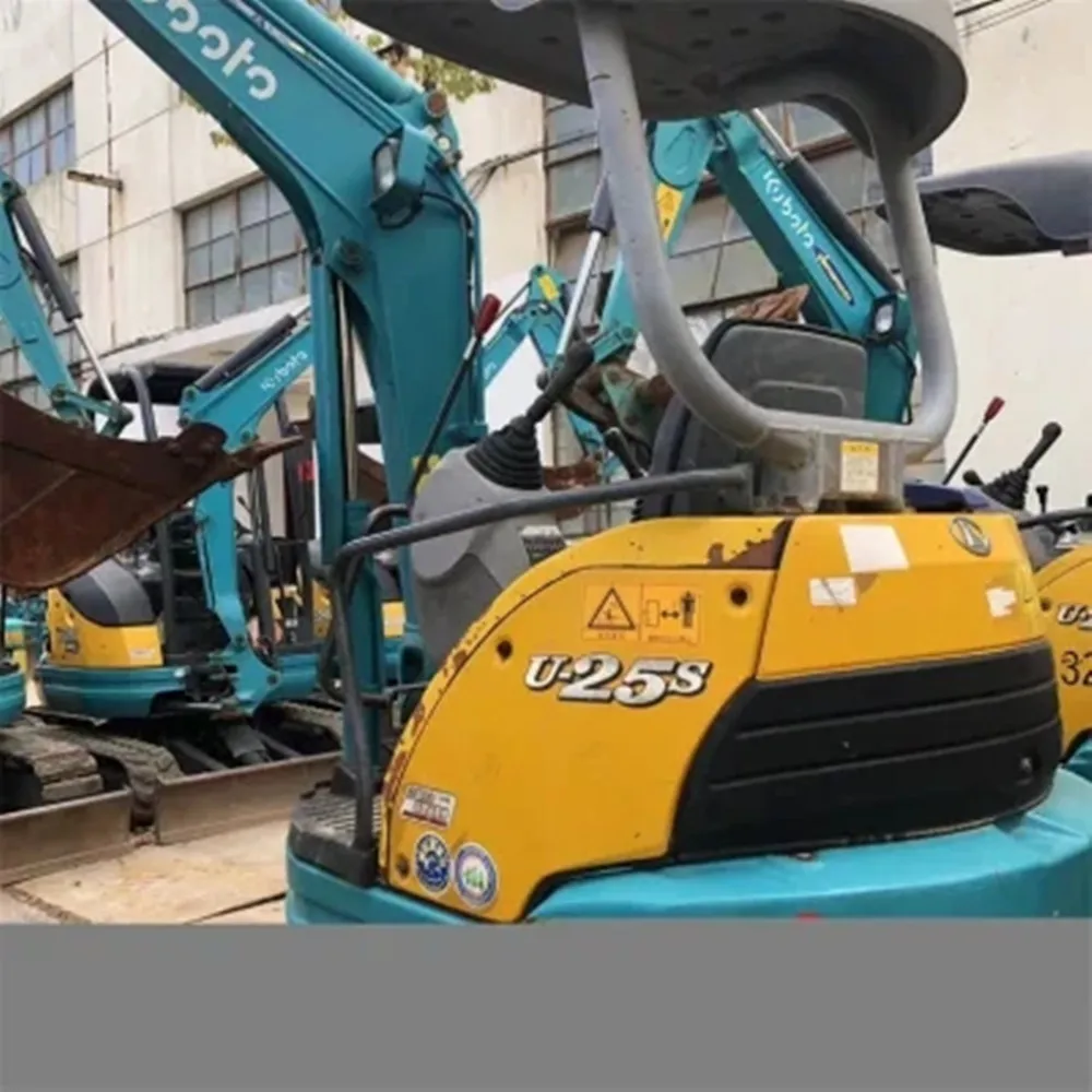 Used Kubota 2.5ton Mini Excavator Second Hand Kubota U25 Mini Diggers ...