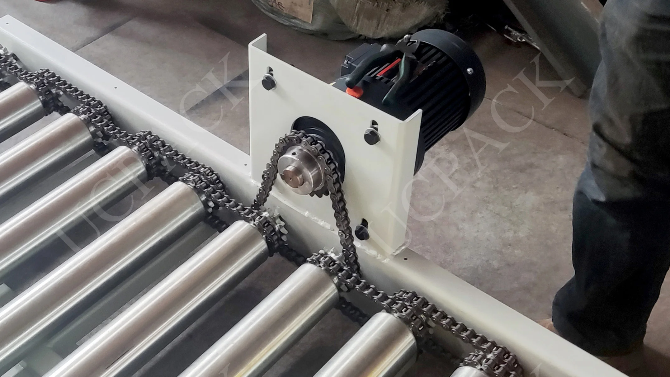 Heavy Duty Automatic Rotary Pallet Turntable Conveyor Transfer