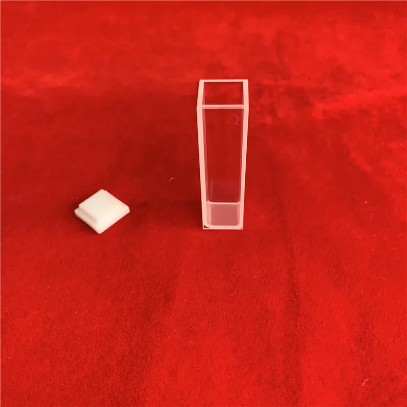 Spectrophotometer Cuvette Round Bottom Quartz Cuvette Optical Uv Quartz ...