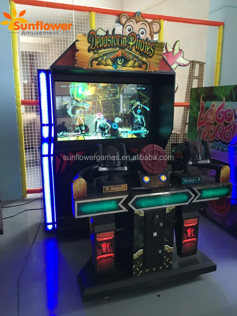 2021 Classic Pirate Ship Themed Shooting Game Machines Coin Operated ...