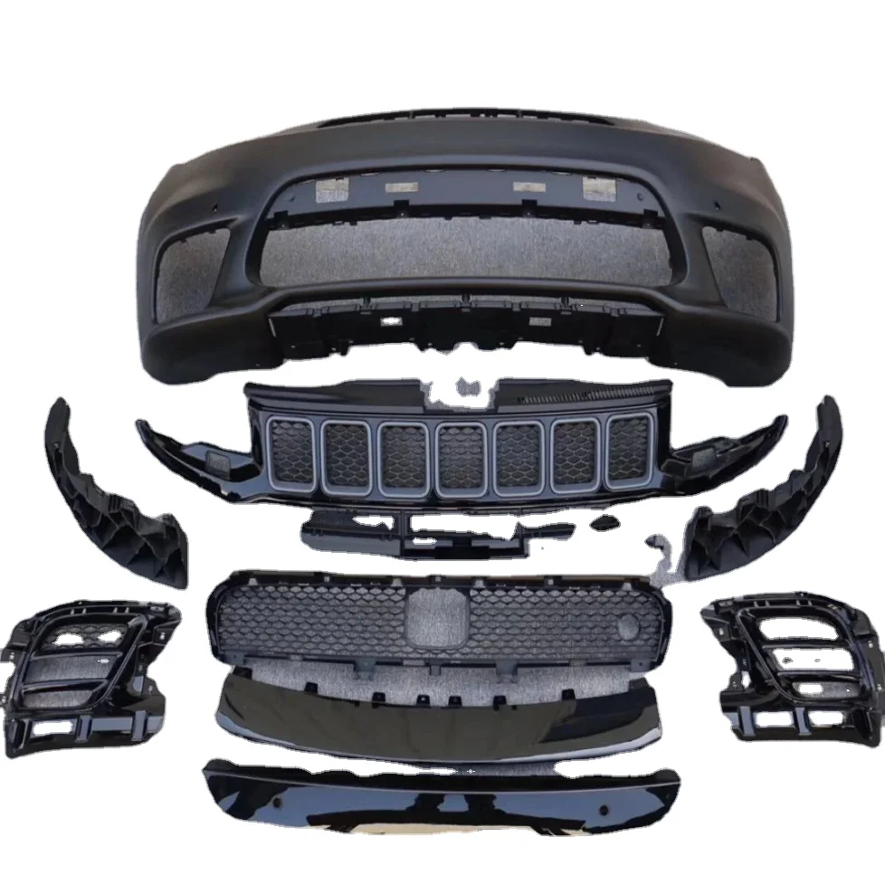 Wa-fe-2017 Complete Front Bumper For Jeep Grand Cherokee Srt 2017-2020 ...