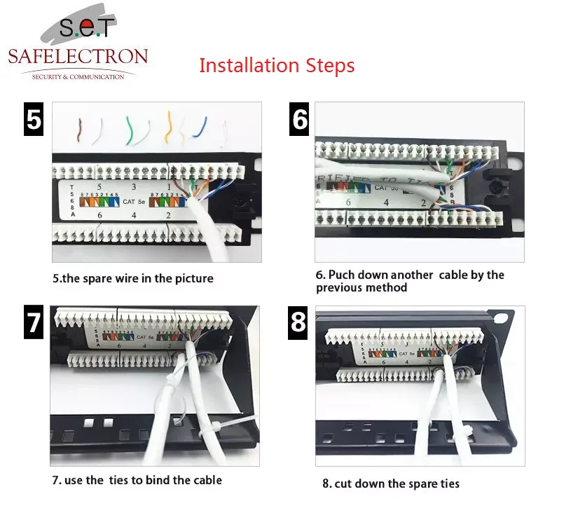 Network Empty Patch Panel 24 Ports 1u 19 Inch Blank Panel High Density ...