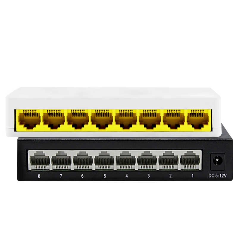 8-port Ethernet Switch 1000mbps/gigabit Ethernet Desktop Switch Hub For ...