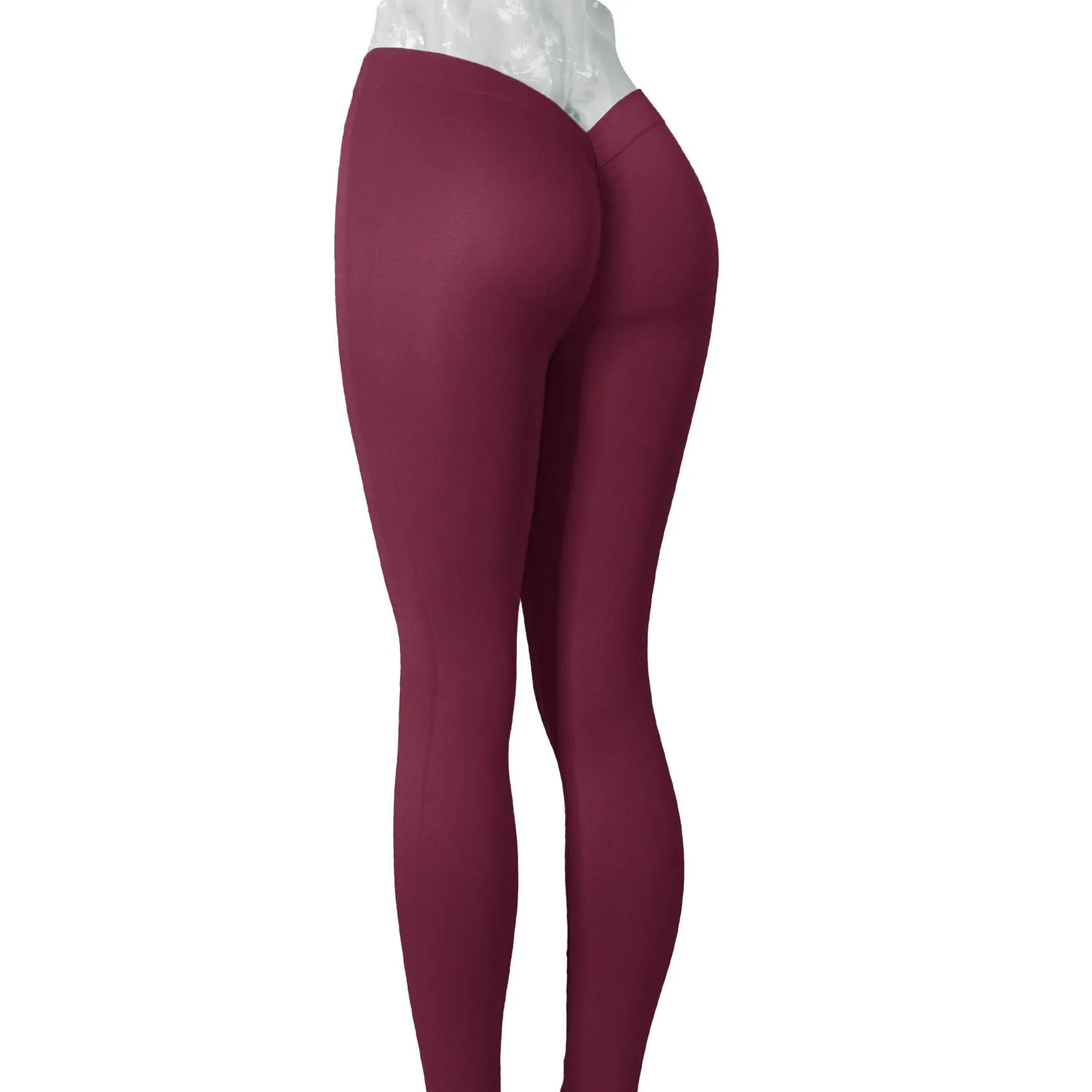 Back V Butt Yoga Pants Women Tight Hip Lifting Seamless Fitness ...