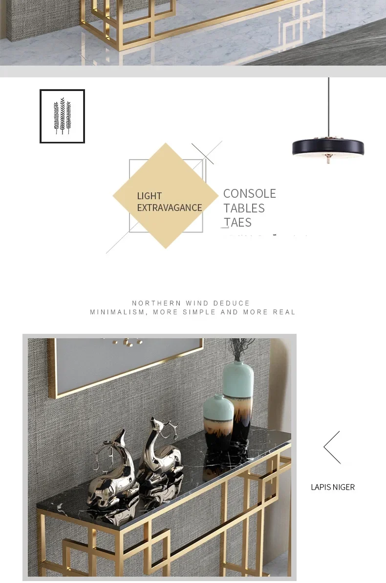 Modern Design Calacatta Violet Marble Narrow Console Table Hallway ...