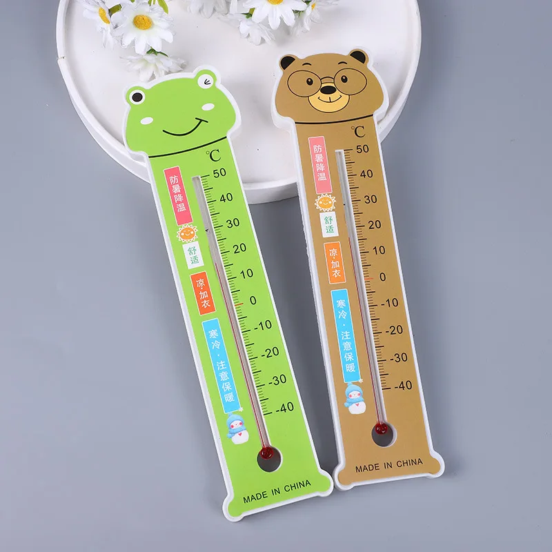 Cartoon Paper Cardboard Indoor Outdoor Liquid Thermometer Sticker - Buy ...