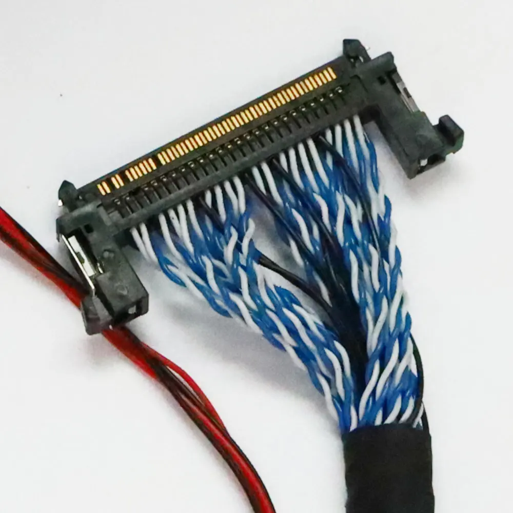 30针lvds电缆250毫米屏幕lvds电缆lvds 51pin - Buy Lvds Display Connector,Lvds连接器40 ...