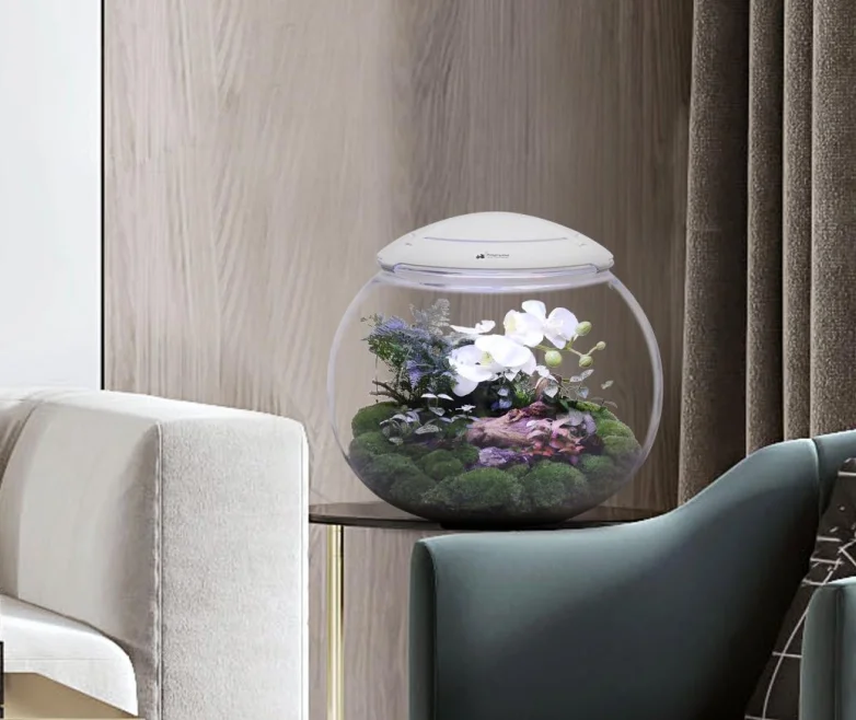 Custom Unbreakable Plastic Acrylic Cylinder Round Table Fish Tank ...
