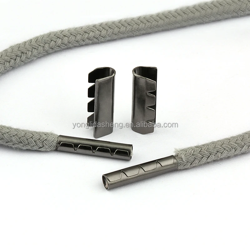 Engraved Logo Metal String Tips/metal Lace Tips /belt Metal Tip End On ...