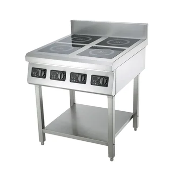 Waterproof Stainless Steel 2500w 3500w 4 Bunrer Induction Cooking Stove ...