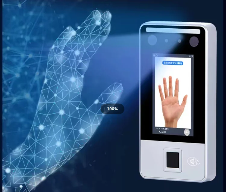 Face Recognition Biometric Ai Access Control Device Plam Print Ai