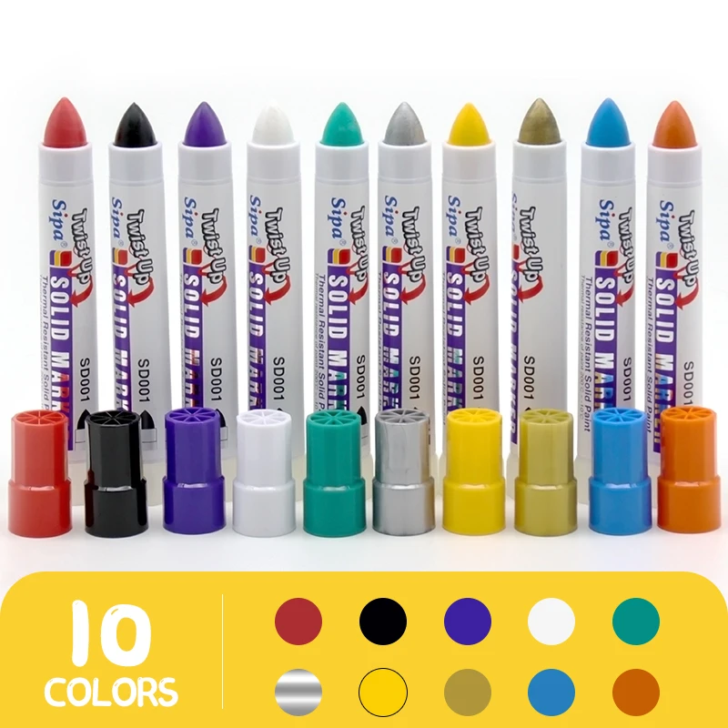 Sipa Solid Marker - Permanent Marking for Wet Surfaces