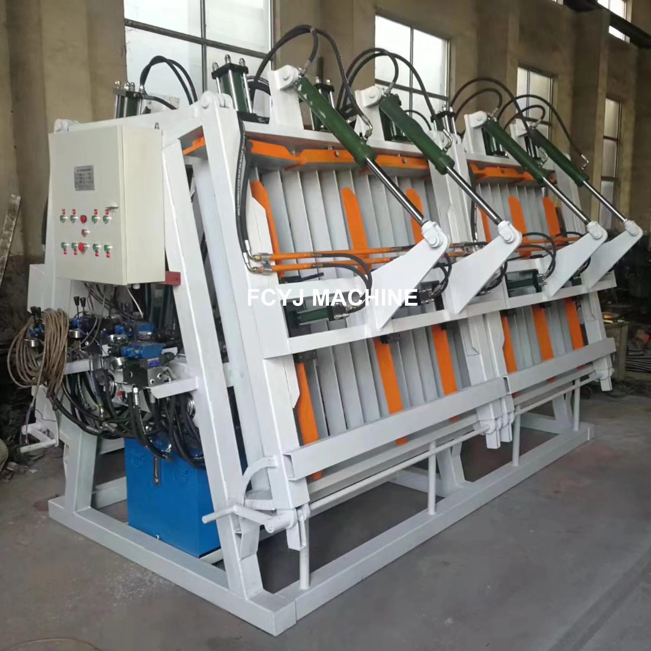 Hydraulic Clamp Carrier Composer Laminated Panel Beam Board Hydraulic ...