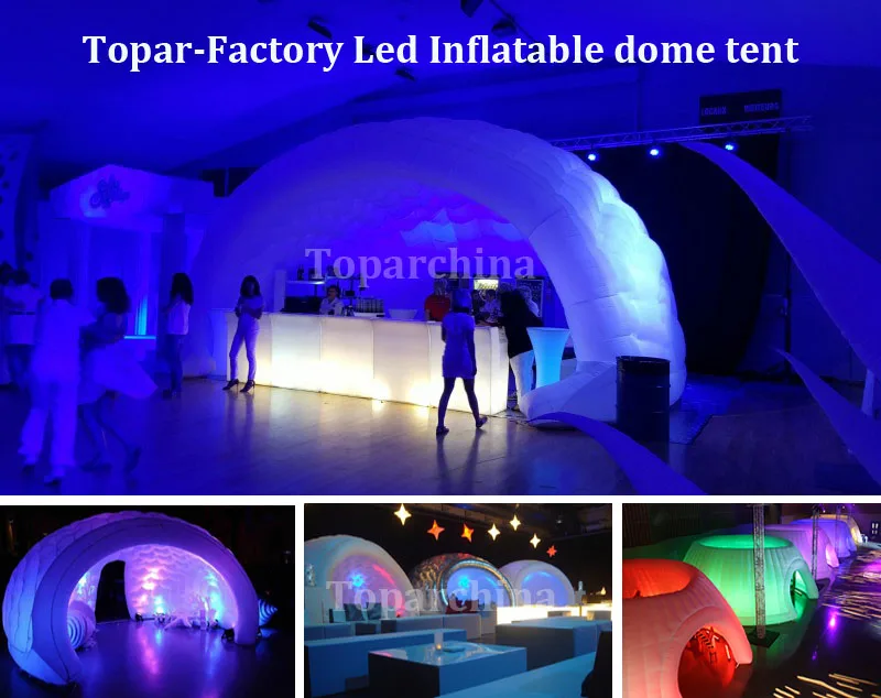 Topar Inflatable Photo Booth Spiral Wall With Inner Air Blower / Led ...
