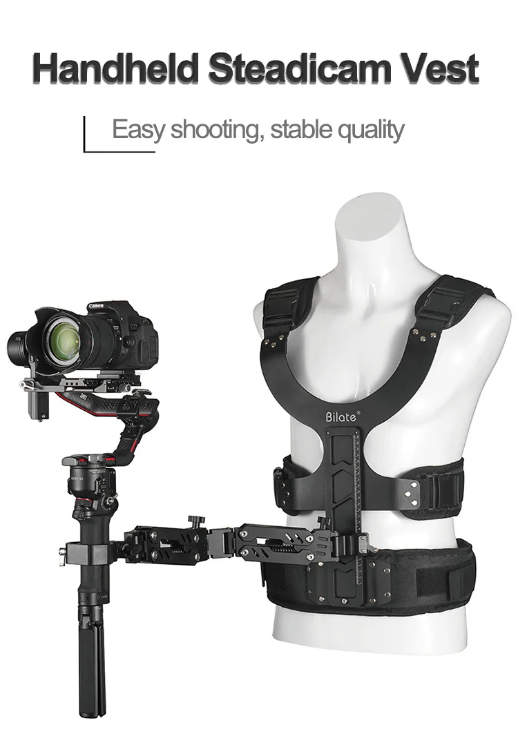 Max Payload 8kg Handsfree Camera Stabilizer - Steadicam Vest