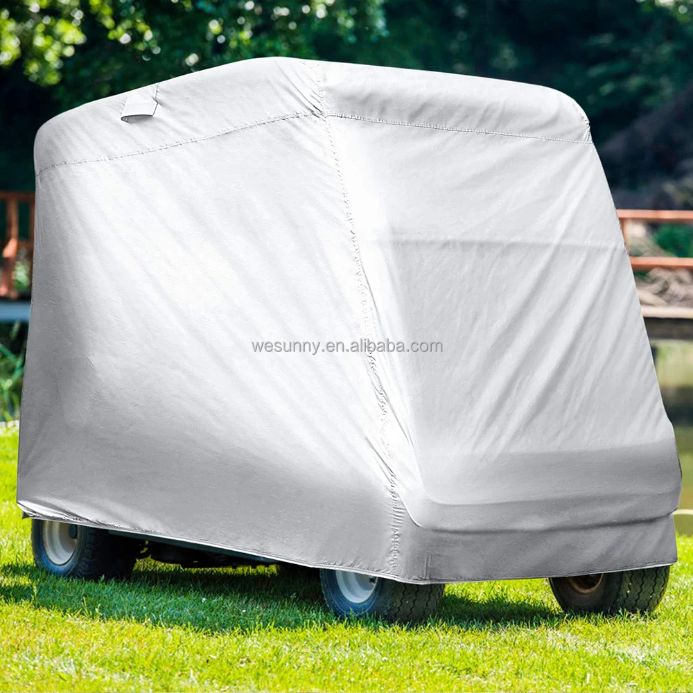 Wesunny Waterproof Sunproof Rain Golf Cart Cover - Buy Golf Cart Cover ...