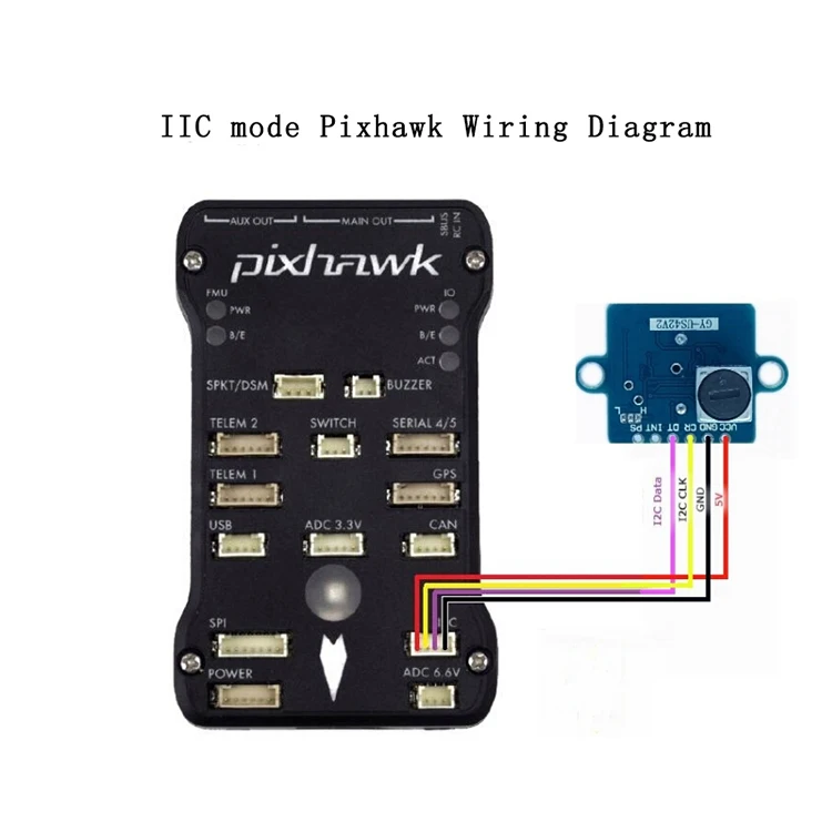 I2c Pixhawk Replace Mb1242 Srf02 Apm Flight Control Ultrasonic Ranging ...