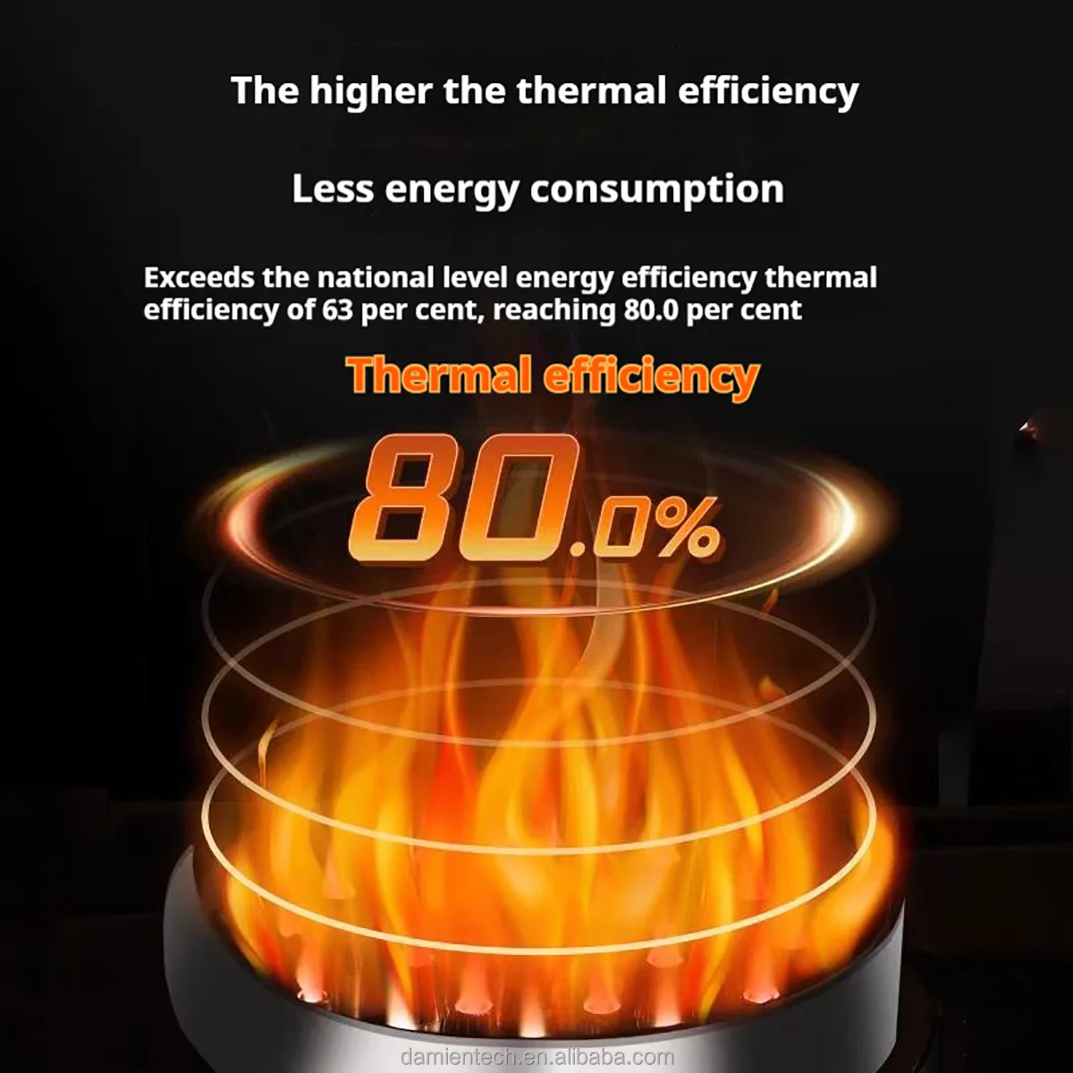 2026 New Technology 1 Burner Electric Flame Stove Without Gas Pure ...