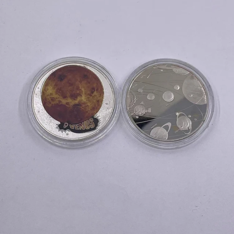 Metal Crafts Solar System Silver Coins - Custom Collectibles