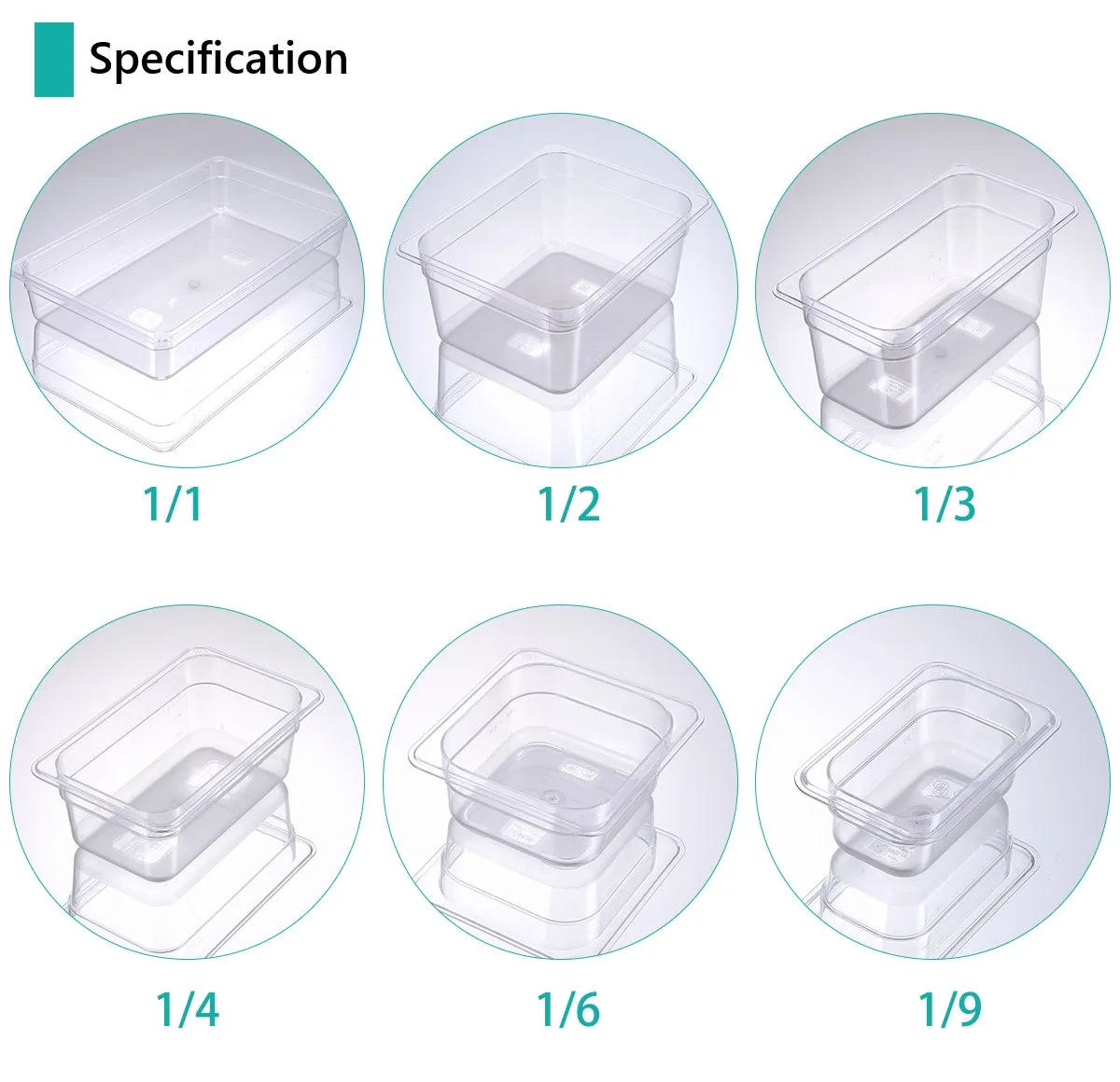 Bestwin Polycarbonate Gastronorm Containers for Catering
