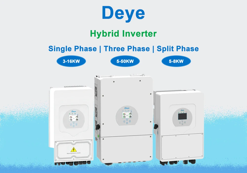 Deye Three Phase Hybrid Inverter 10kw 20kw 30kw 50kw Hybrid Solar Inverter - Buy 10kw 20kw 30kw ...