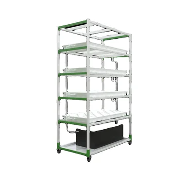 Microgreens Growing System Vertical Farming Plants Rack Indoor - Buy ...