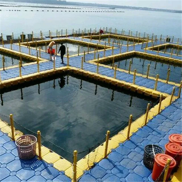 HDPE Modular Cubes Blocks Floating Platform Pontoon Jet Ski Boat Dock ...