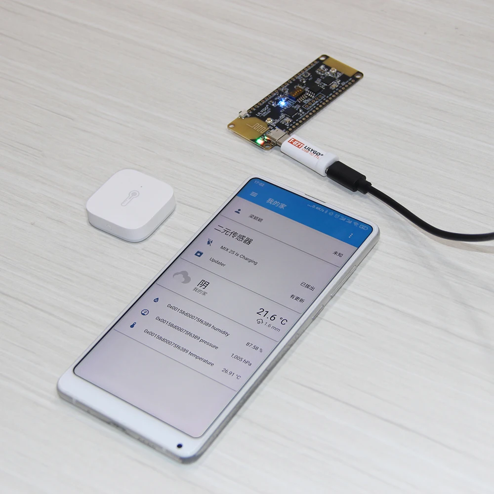 LILYGO TTGO T-Zigbee ESP32-C3 TLSR8258 Dual Mcus Module