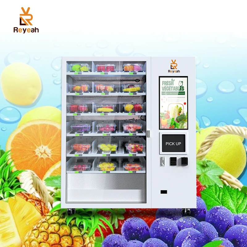 Cupcake Sushi Vending Machine Refrigerated Xy Axis Lift System Salad ...
