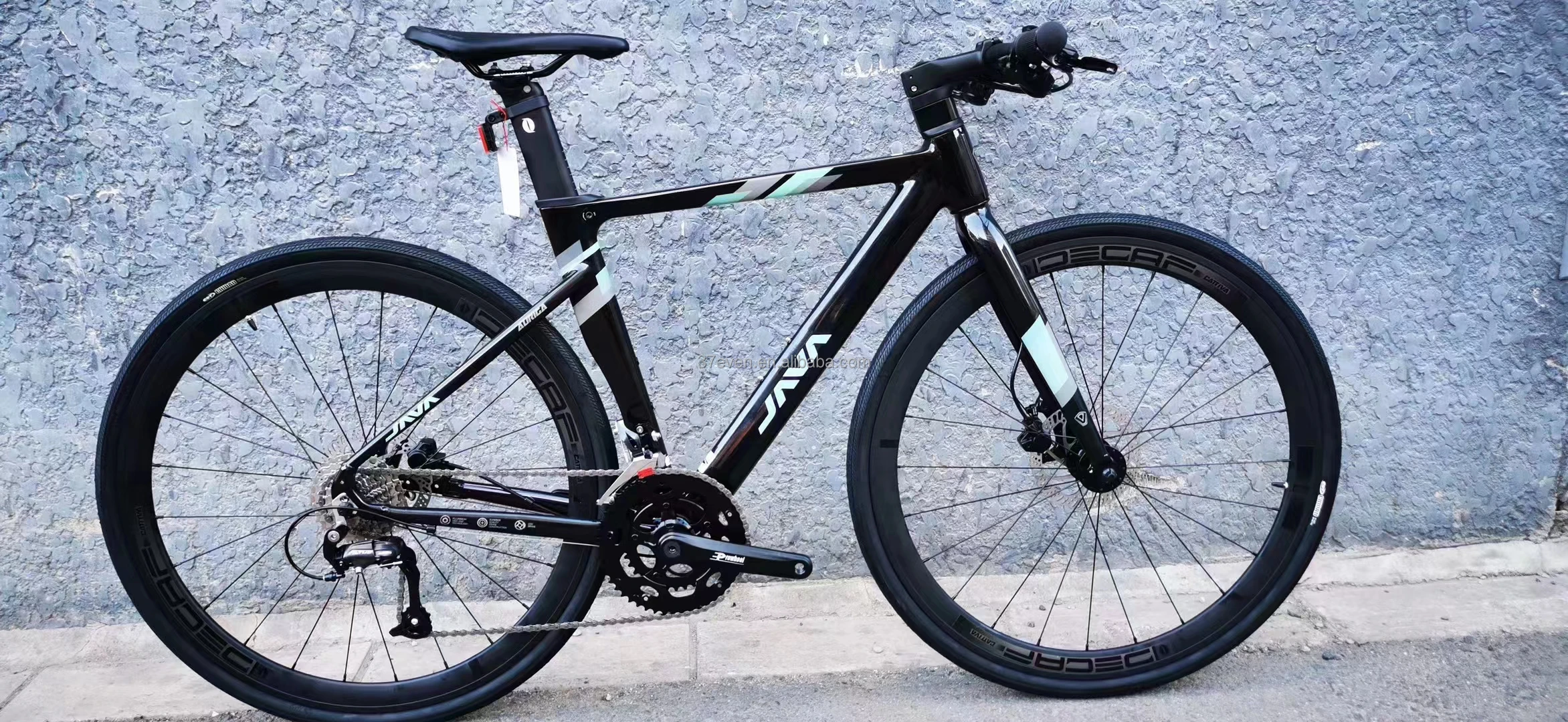 Aluminum Alloy 18-Speed Gravel Bike with Hydraulic Disc Brake