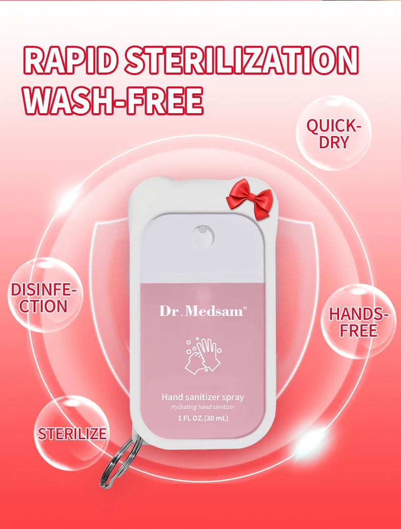Label OEM Private Portable Hand Washing Spray Moisturizing and ...