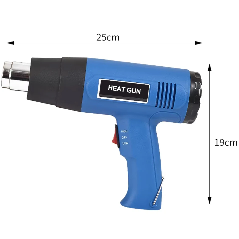 Industrial Electric Heat Gun Mini Handheld 2000W Heat Guns Machine Hot ...