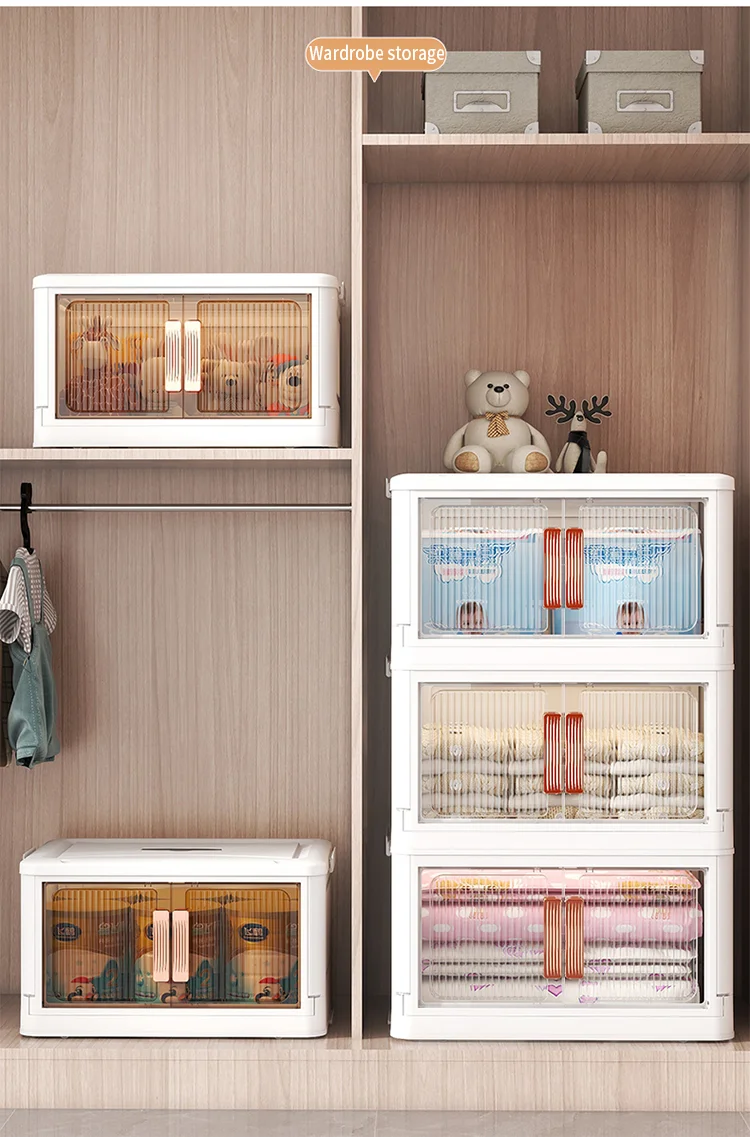 New Design Detachable Bins Folding Storage Box 1-5layers Plastic ...