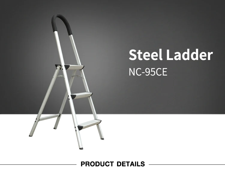Herringbone Aluminum Ladder Stepped Aluminum Ladder For Shopping Mall ...