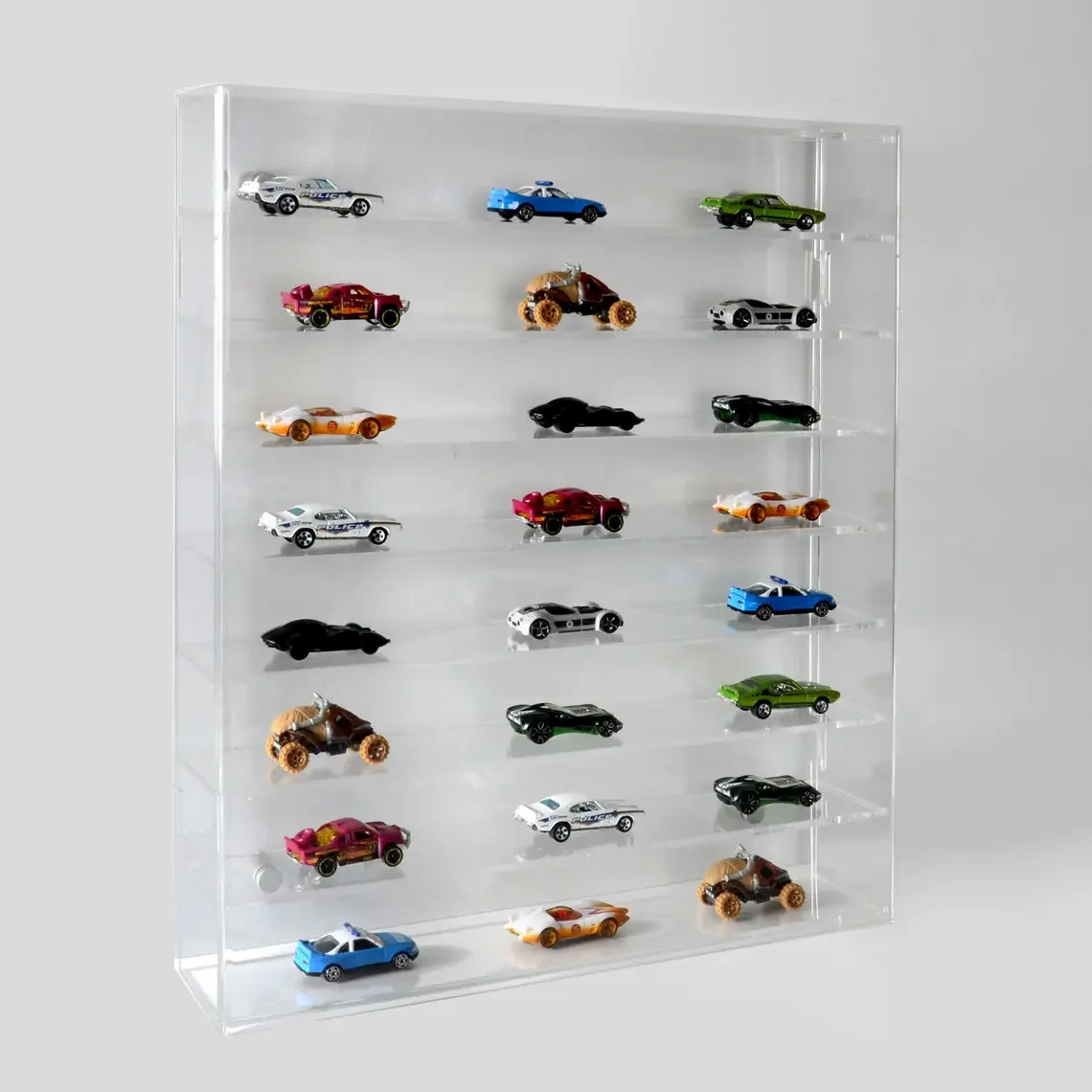 1/64 Scale Diecast Acrylic Display Case Acrylic Display Wall Frame Die ...